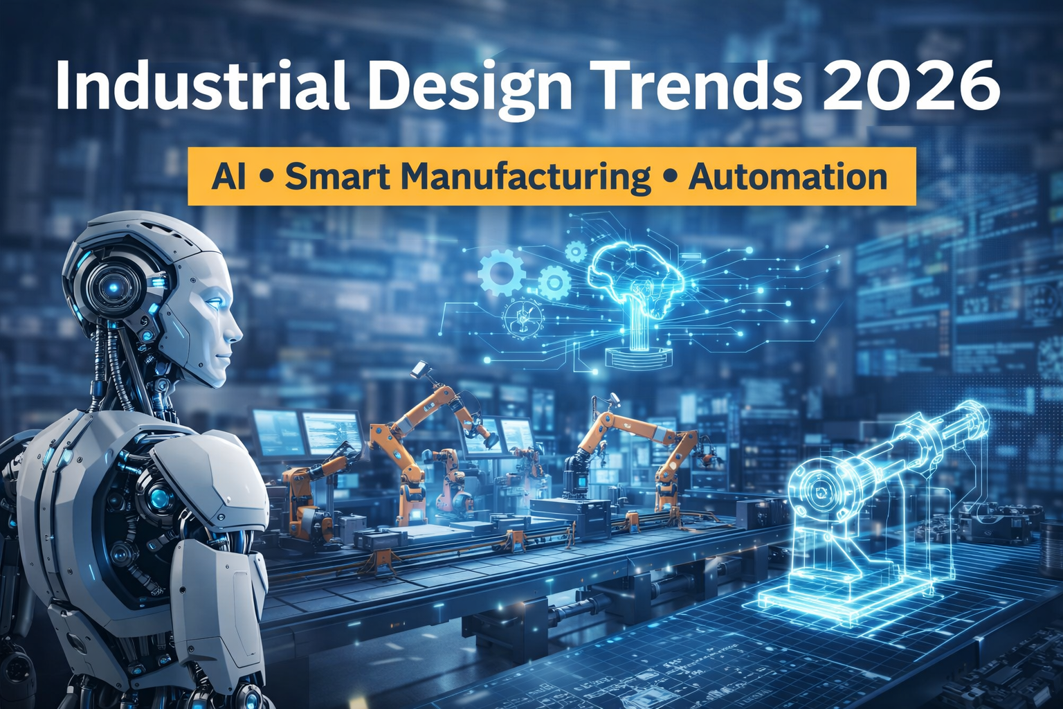 Top Industrial Design Trends 2026: AI, Smart Manufacturing & Automation